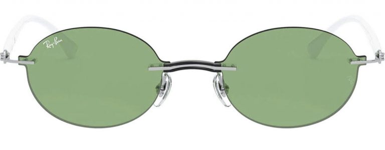 Made with an oval titanium frame, the Ray-Ban Rb8060 Oval is a ...